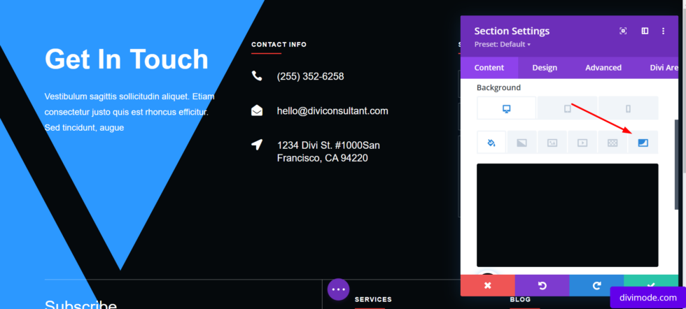 How To Add Background Masks to Your Divi Footer | Divimode