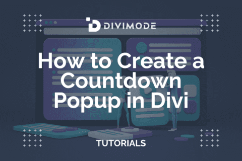 How to Create a Countdown Popup in Divi | Divimode
